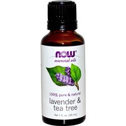 NOW Foods Solutions Lavender & Tea Tree Essential Oil For Burners ...
