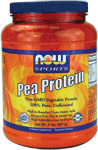 NOW FOODS Pea Protein Powder 2lb Powder Peas are well known for being a ...