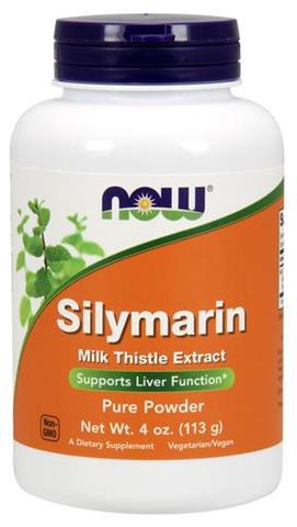 NOW Foods Silymarin Milk Thistle Pure Powder 4oz. Supports Liver ...