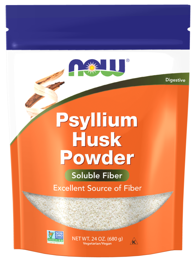 NOW Foods Psyllium Husk Powder 24oz. Bag - GoldenTrainer Performance ...